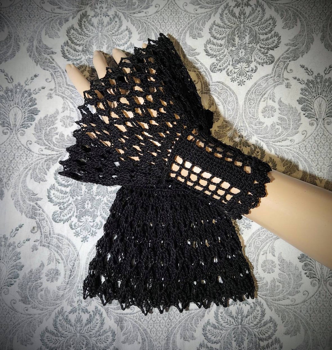 Victorian Wrist Cuffs, Steampunk Gloves, Gothic Wrist Cuffs, Victorian ...