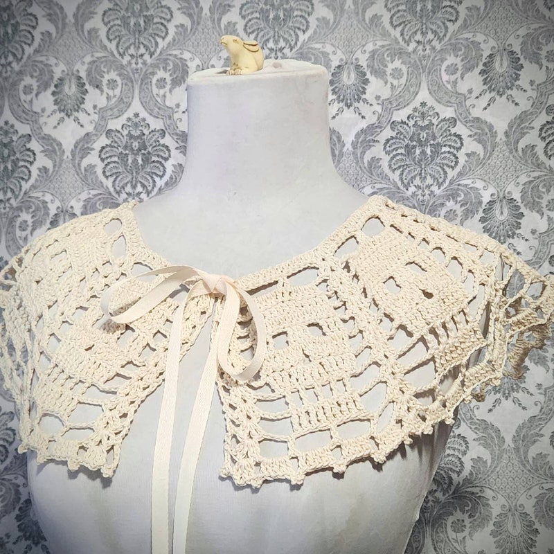 Cream Lace Collar - Etsy