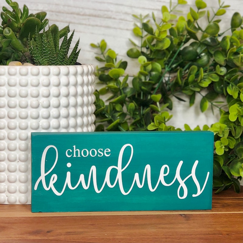 Kindness Sign - Etsy