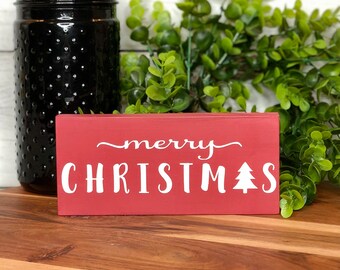 Small Christmas Sign | Etsy