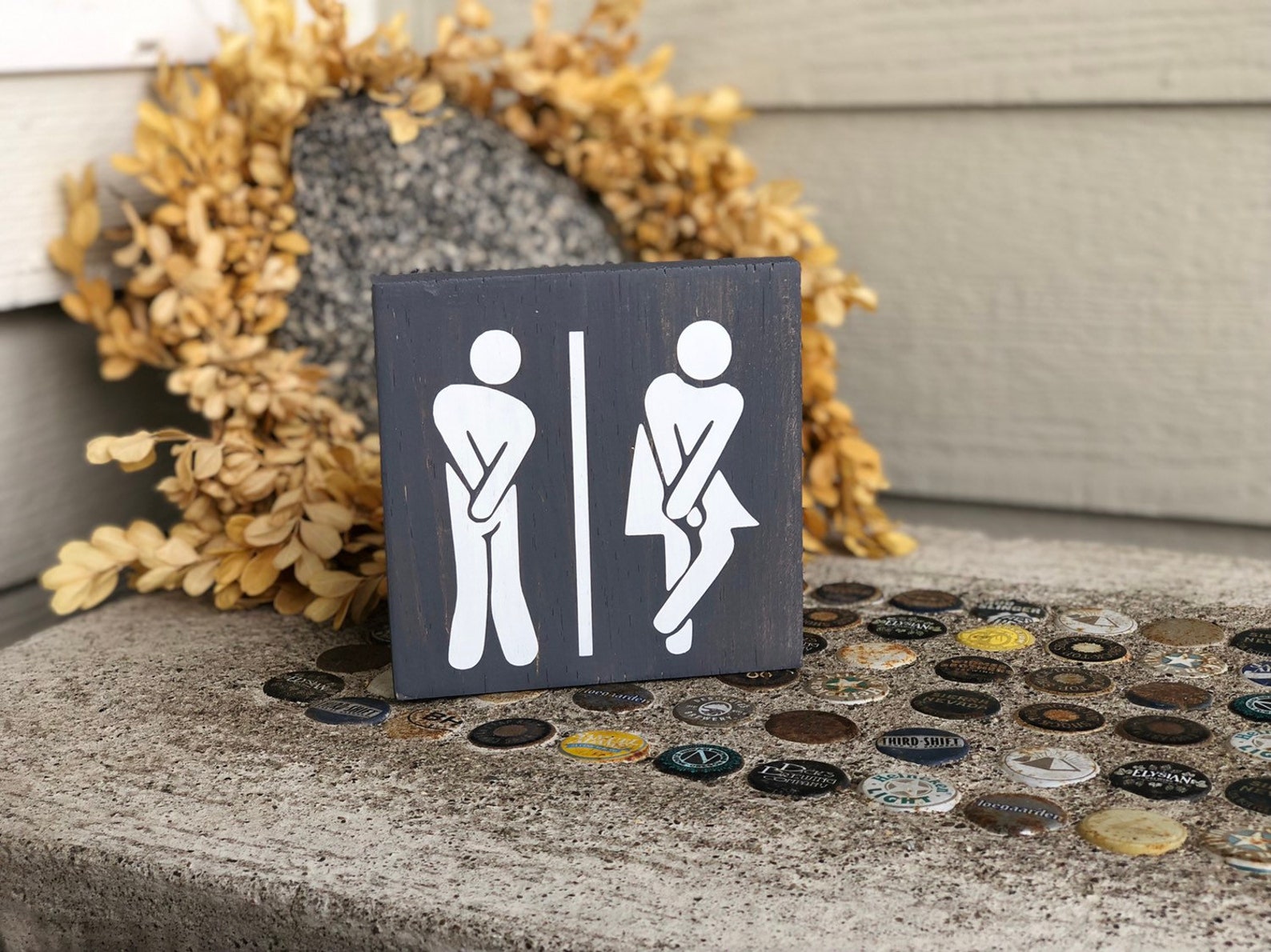 Funny Gotta Go Restroom Sign: Bathroom Humor Decor - Etsy