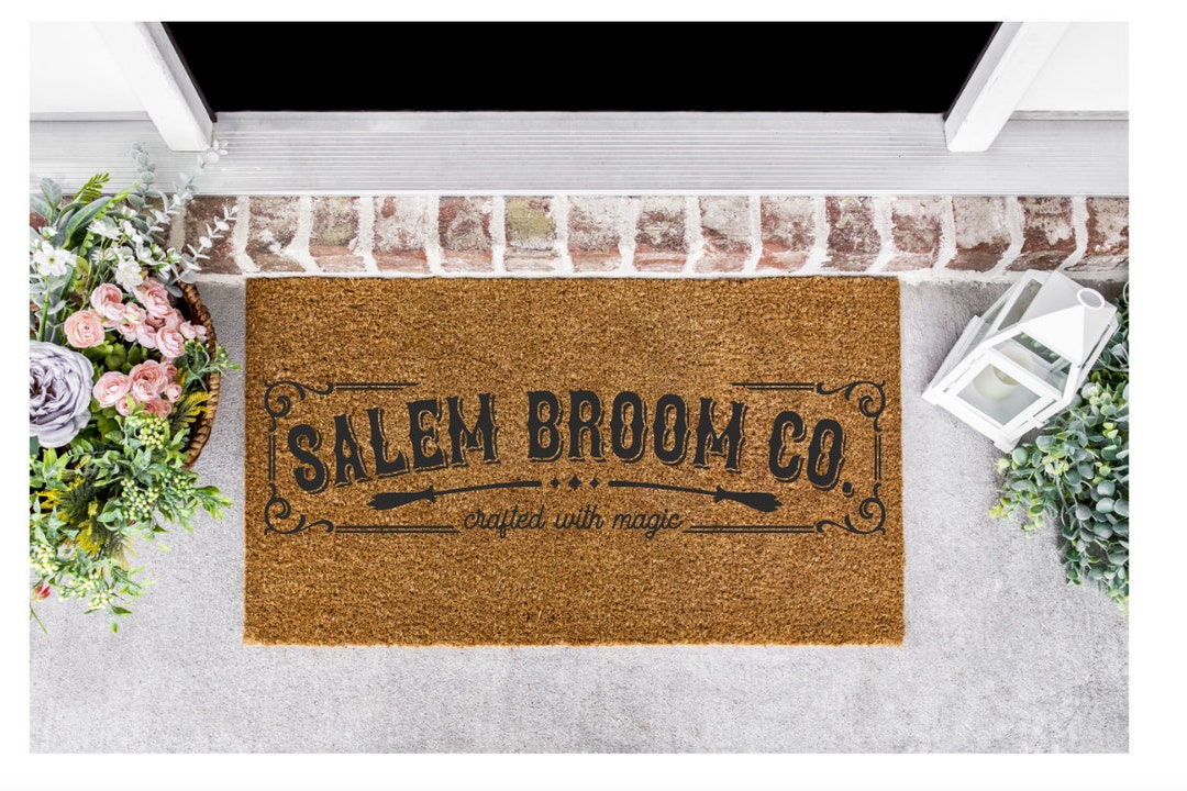 Salem Broom Co. Front Door Mat, Entryway Mat, Shoe Rug, Farmhouse Porch ...