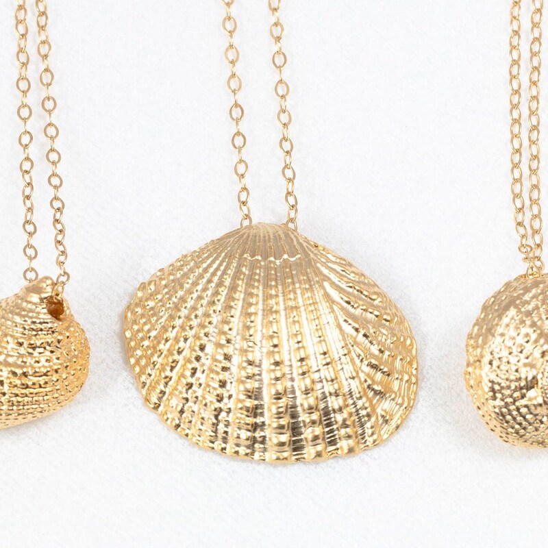 Sea Shell Necklace - Etsy