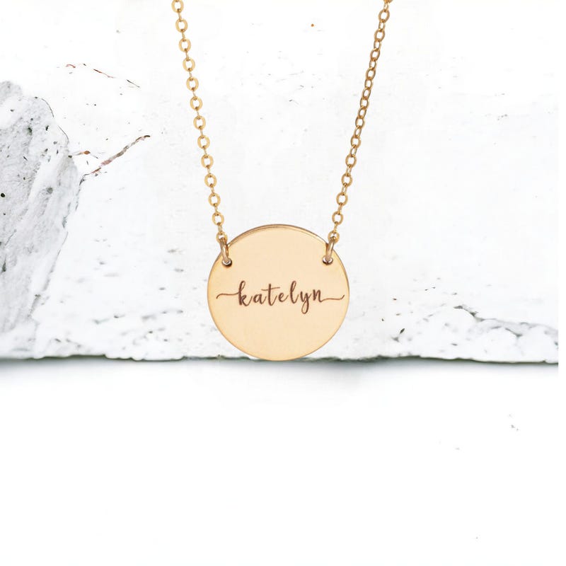 Engraved Disc - Etsy