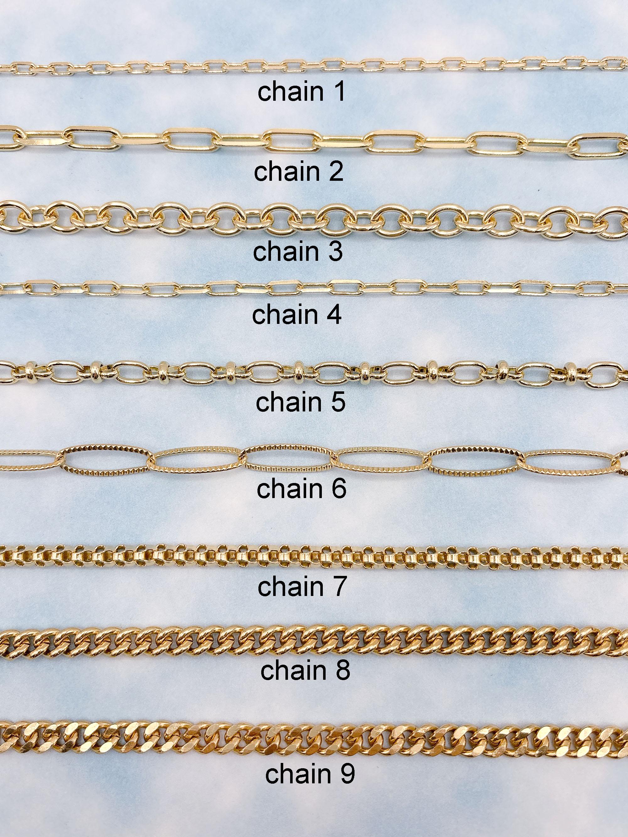 Build Your Own Custom Charm Necklace. Gold Carabiner Clasp Necklace ...