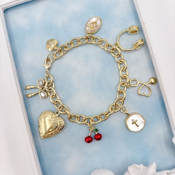 Charm Bracelet - Etsy