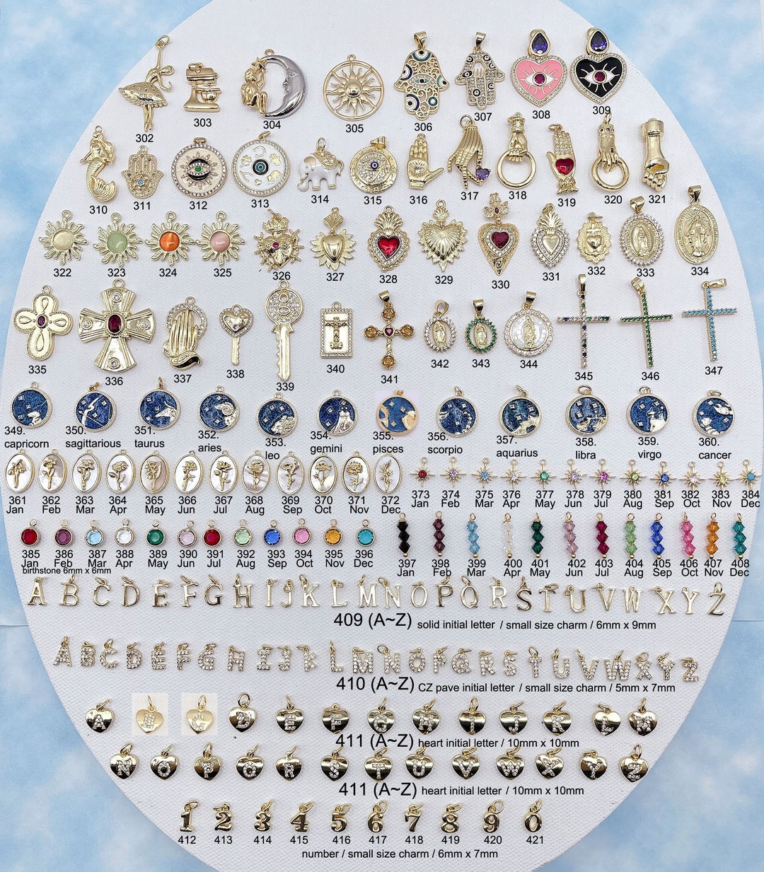 Build Your Own Custom Charm Bracelet. Gold Charm Bracelet. Custom Charm ...