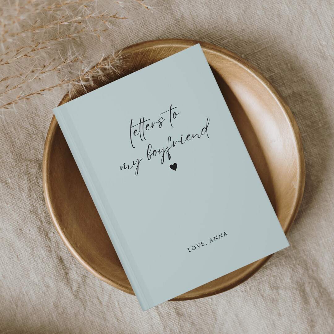 Letters to My Boyfriend Custom Notebook Personalized Name Journal Gift ...