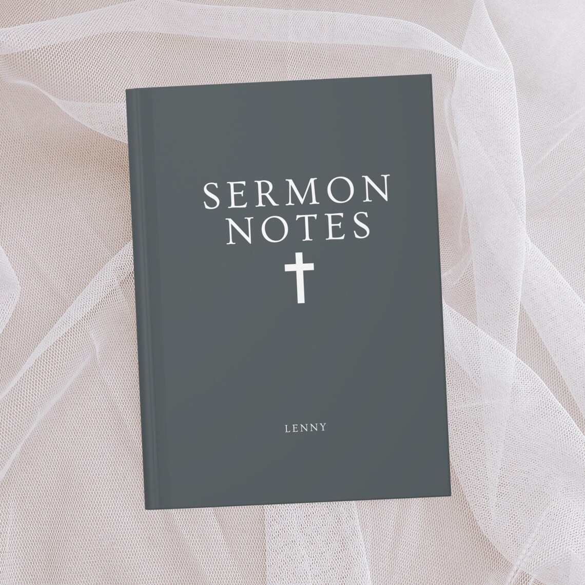 Sermon Notes Custom Notebook Personalized Church Notes Journal ...