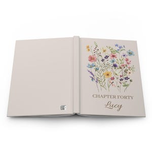 Chapter 40 Personalized Journal, Fortieth Birthday Gifts, Custom 40th ...