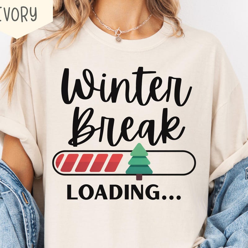 Winter Shirts for School - Etsy