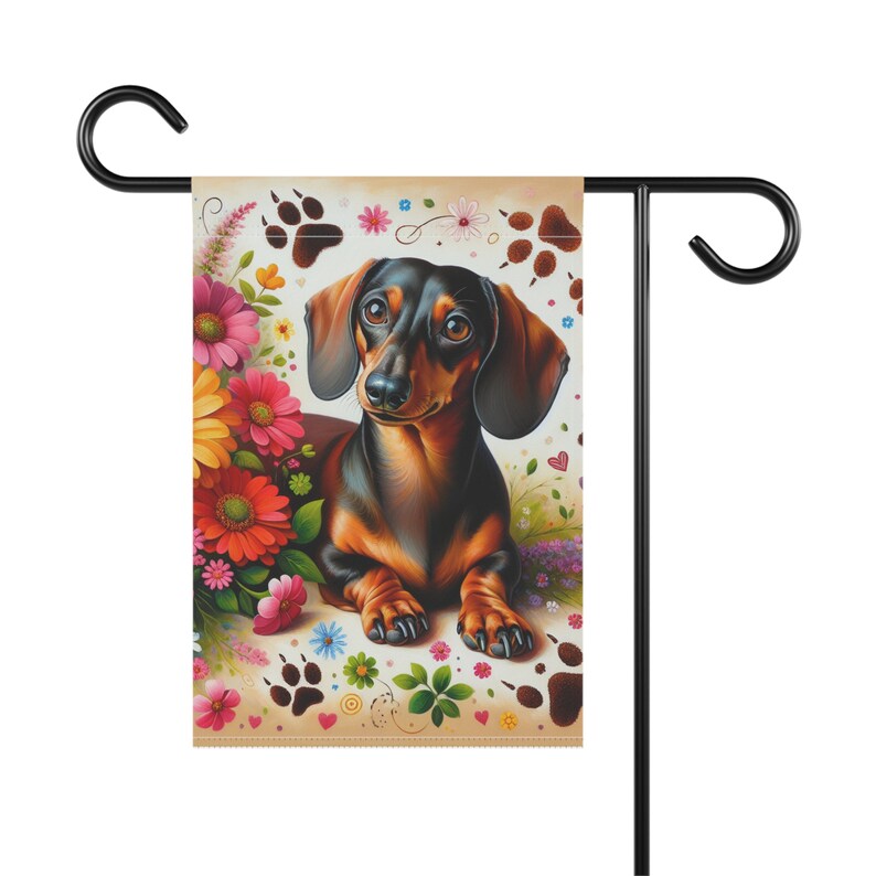 Dachshund Garden & House Banner - Etsy
