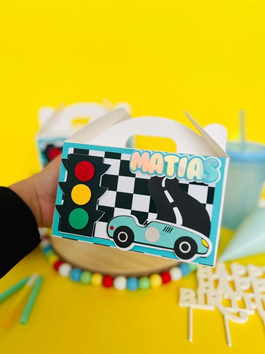 Race Gable Box Race Party Race Birthday - Etsy