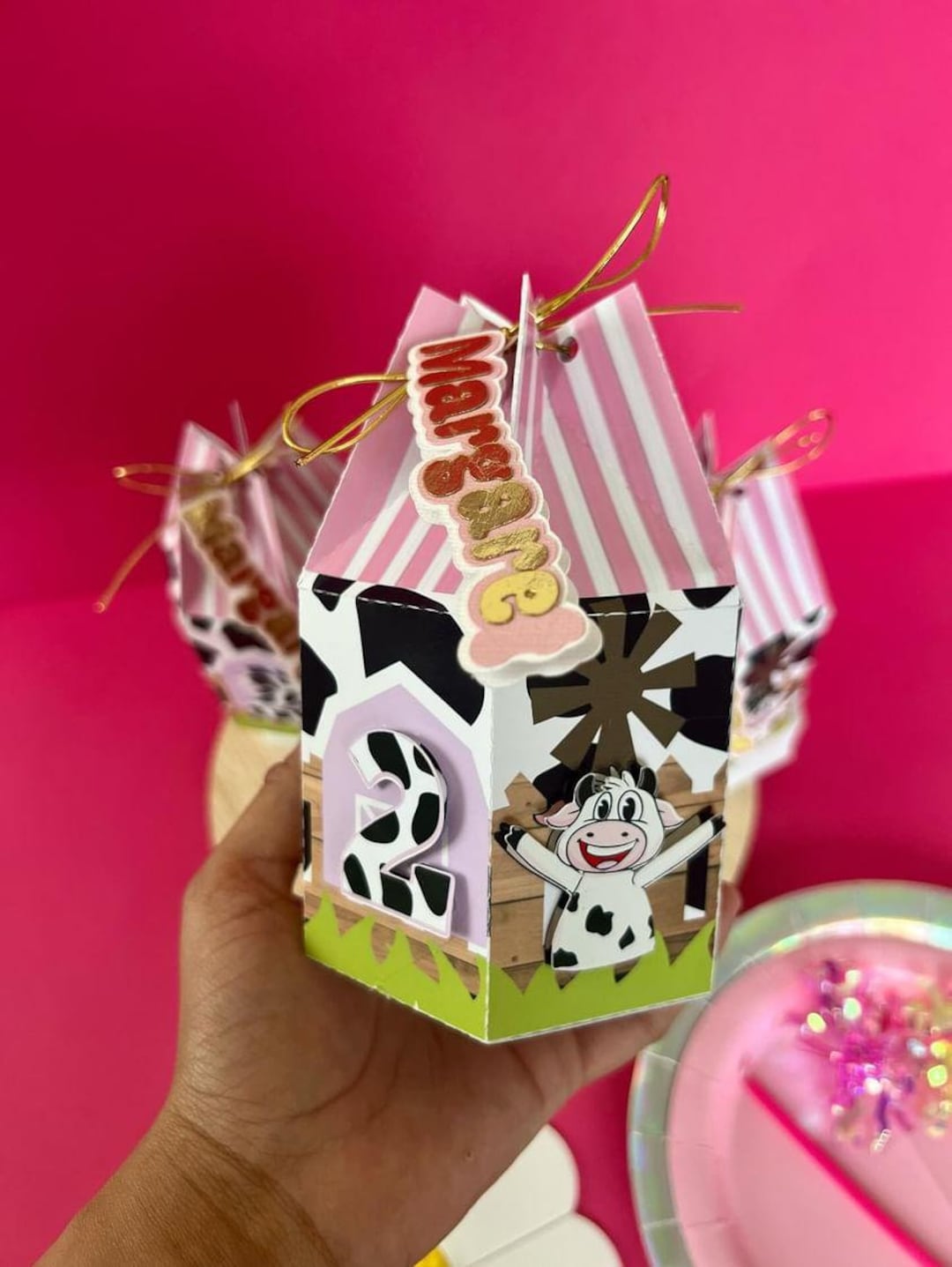 La Vaca Lola Box La Vaca Lola Party La Vaca Lola Birthday - Etsy UK