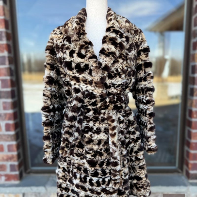 Bobcat Fur Coat - Etsy