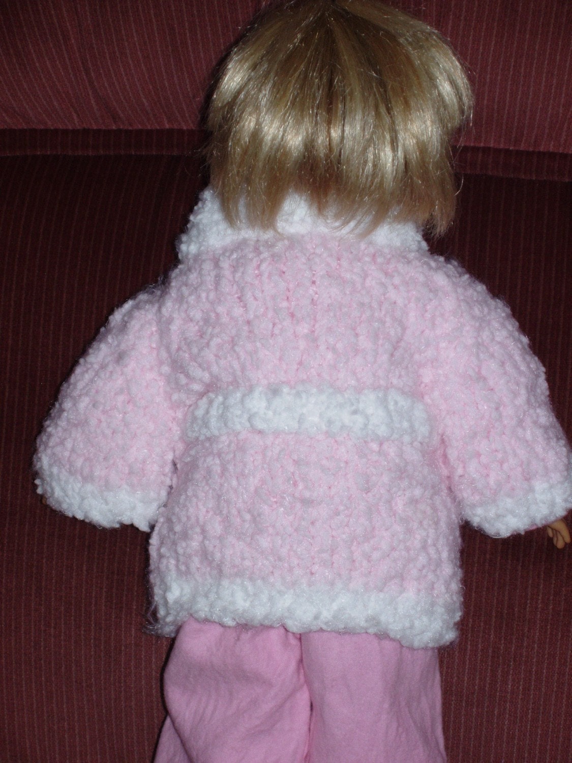 Knit PDF Pattern - Doll Bathrobe - Etsy