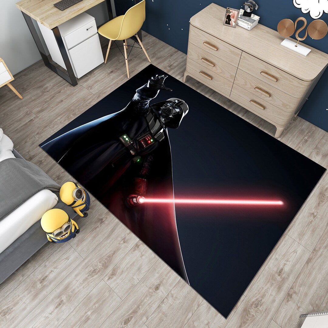 Star Wars Rug,darth Vader Rug,fantastic Rug,movie Rug,movie Decor,cool ...