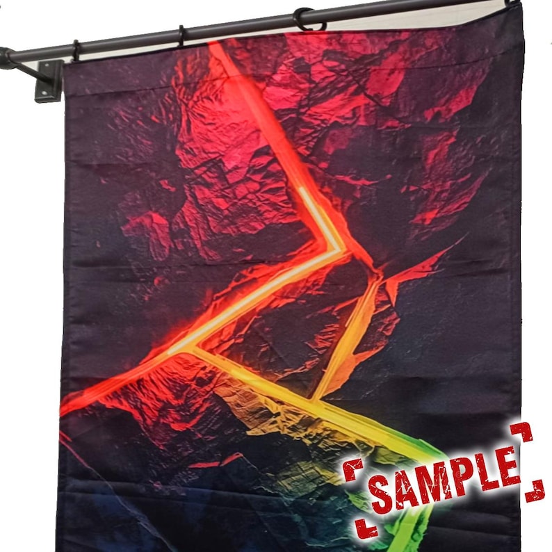 Electric Guitar Typography Curtains, Rock Music Quote Window Drapes ...