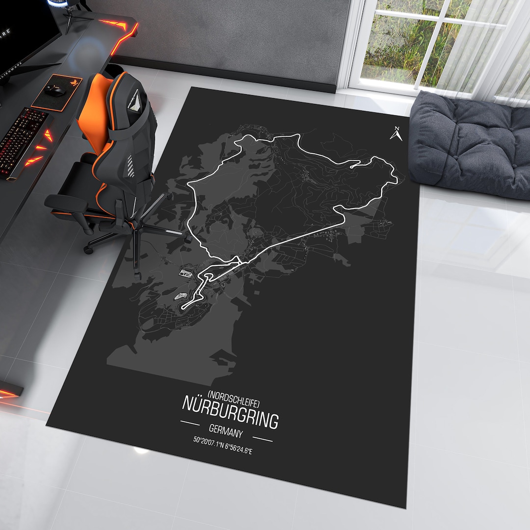Racing Game Map,race Map Rug,game Rug,car Racing Map,game Decor,game ...