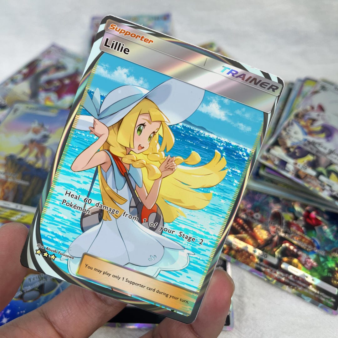 Lillie - PTCG Pocket Custom Cards the Complete Expansion Library - Etsy