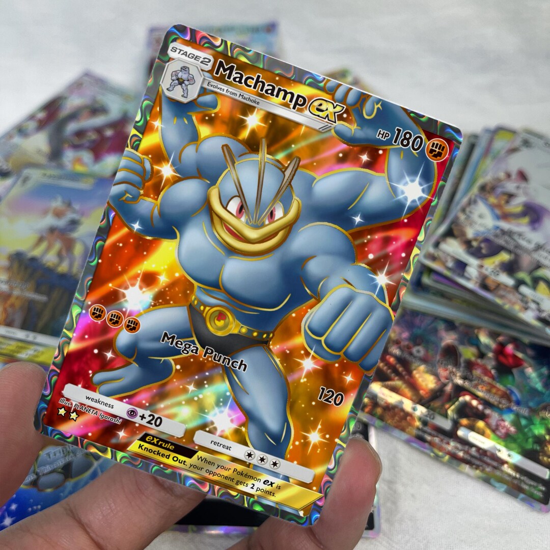 Machamp Ex - PTCG Pocket Custom Cards the Complete Expansion Library - Etsy