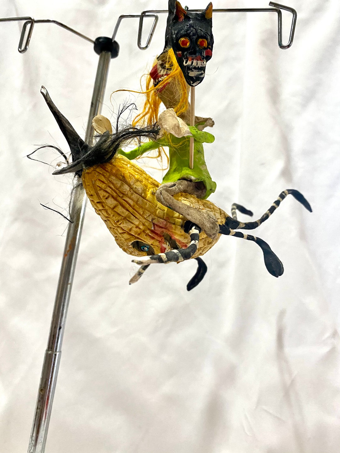 Primitive Papermache Handmade Creepy Halloween Wizard of Oz - Etsy