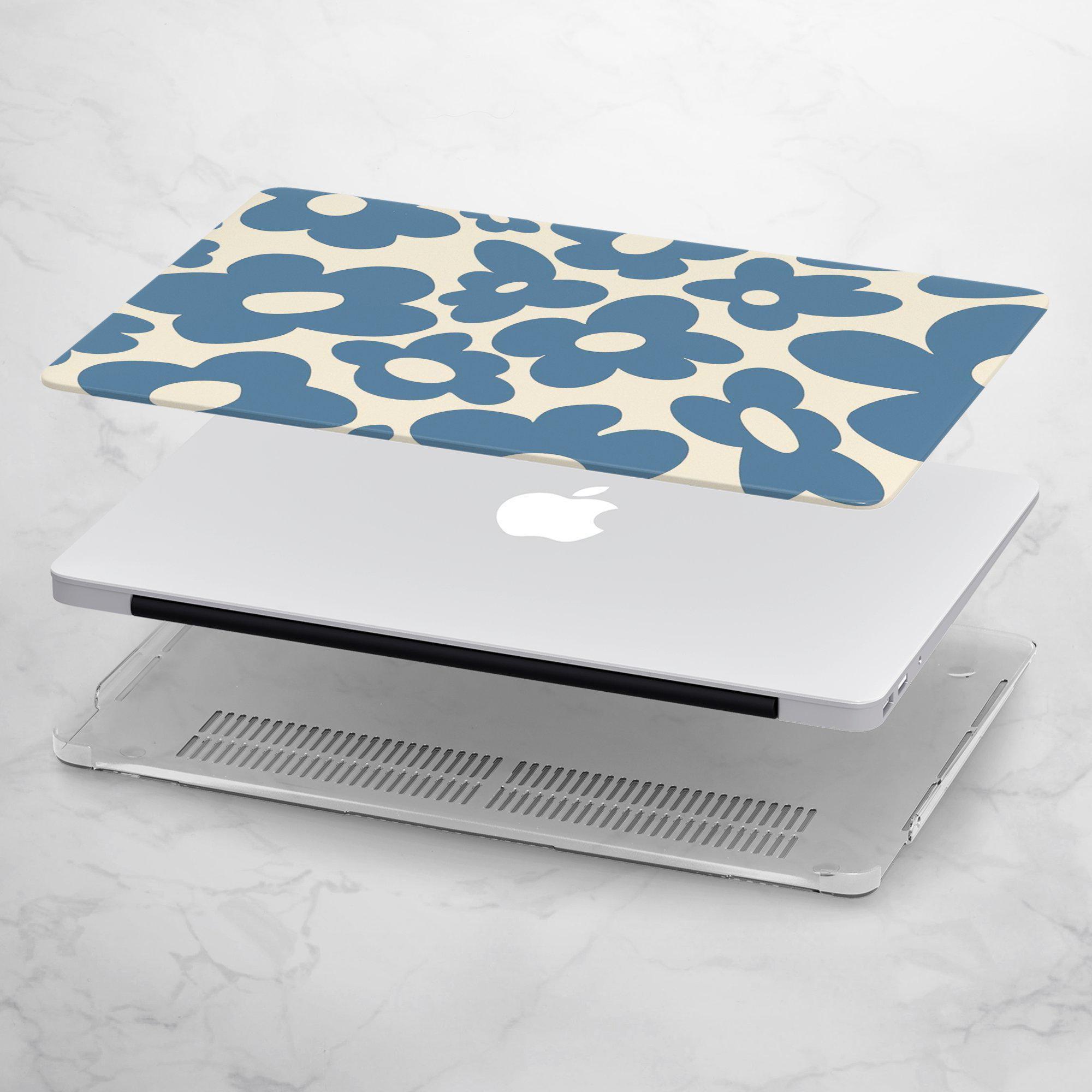 Light Blue Floral MacBook Case New MacBook Pro 13 A2338 MacBook M2 Air ...