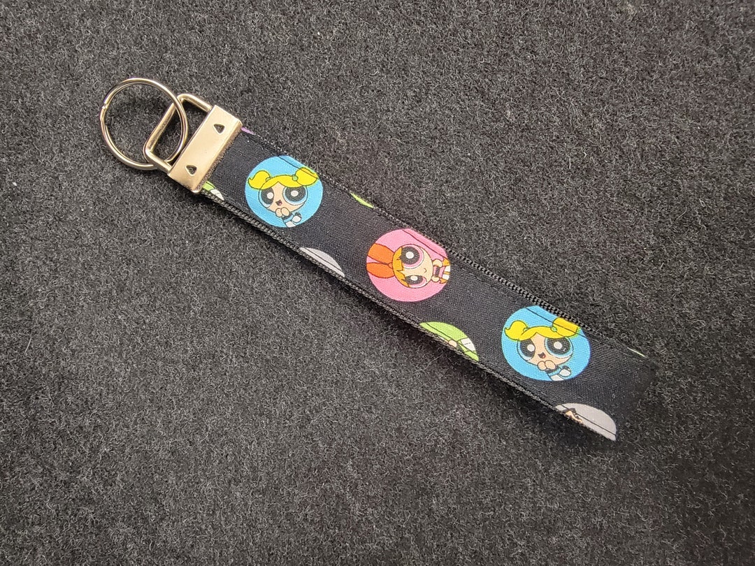 Powerpuff Girls - Key Fob Wristlet - Etsy