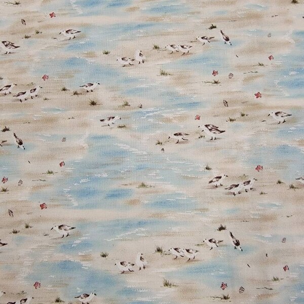 Seagull Fabric - Etsy