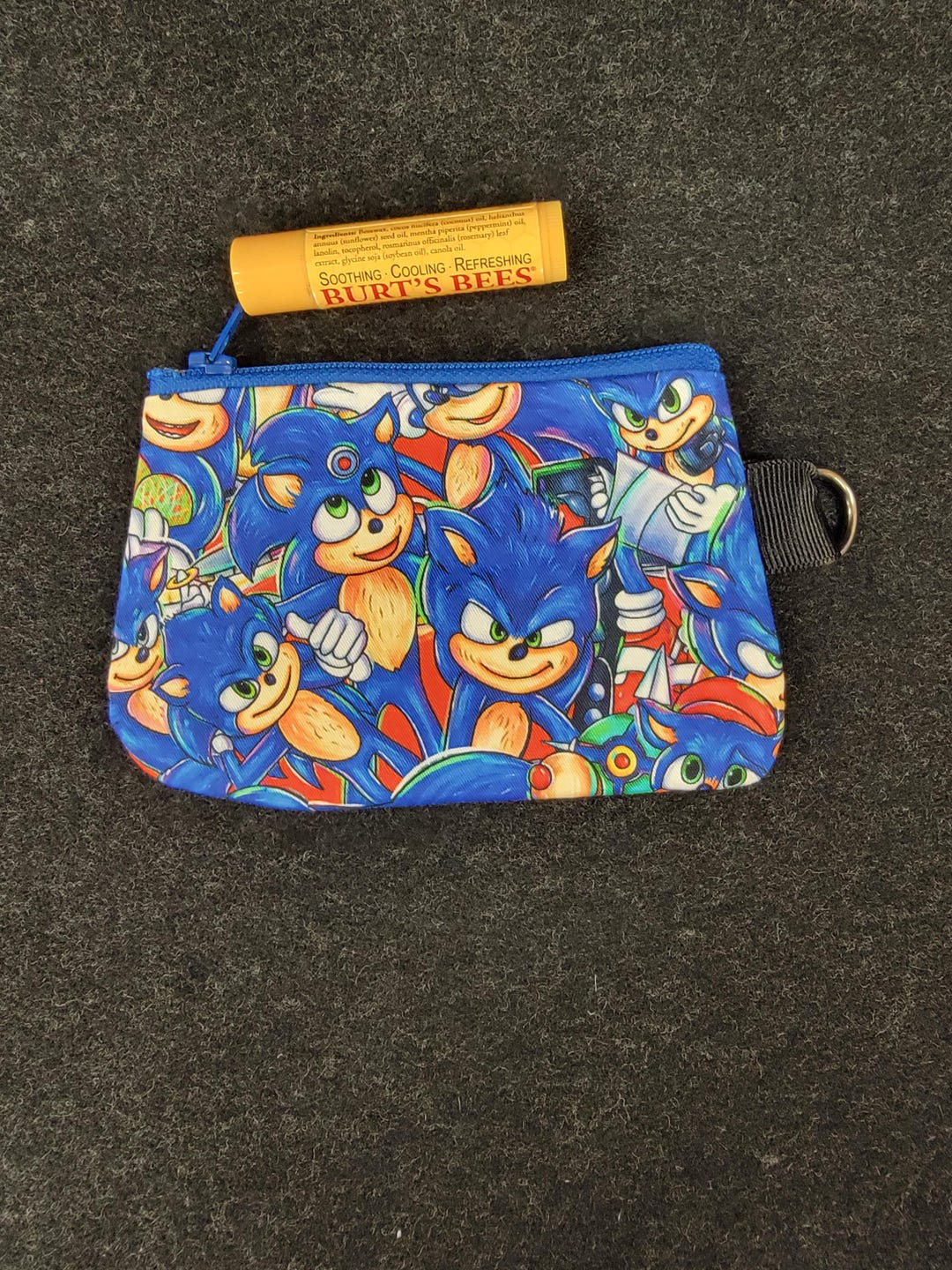 Sonic Hedgehog Coin Purse Zippered Pouch - Etsy