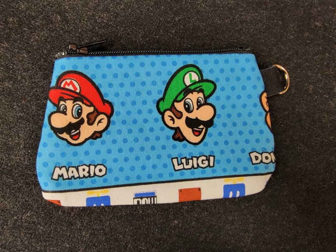 Mario Wario Characters Stacked Coin Purse Zippered Pouch - Etsy