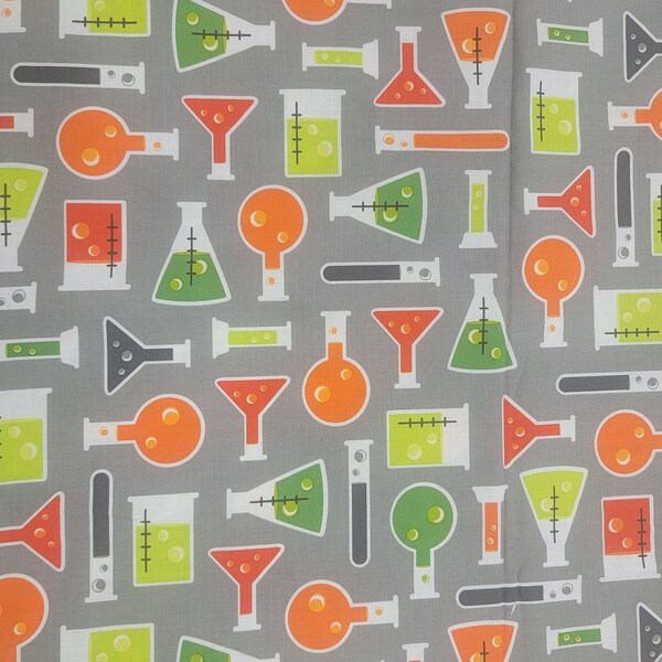 Science Fabric - Etsy