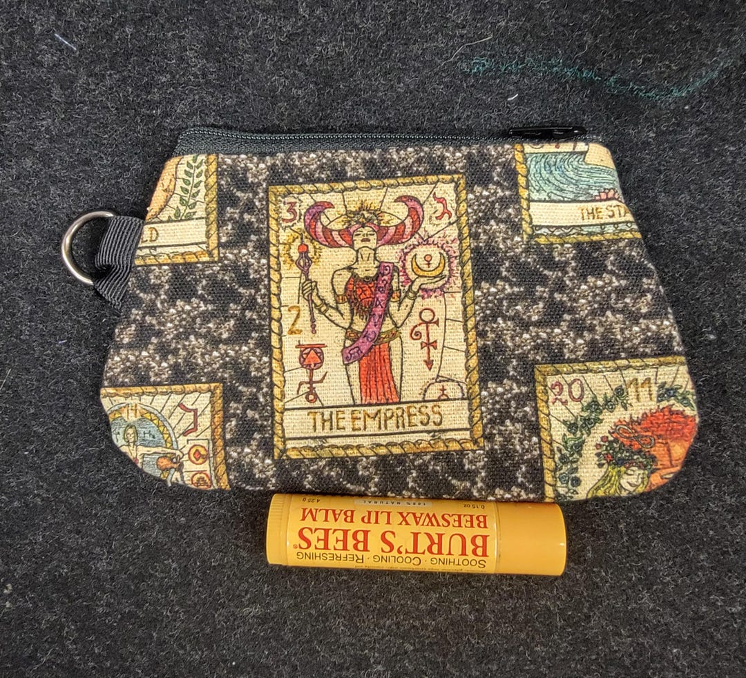 Tarot Empress Emperor - Coin Purse Zippered Pouch - Etsy