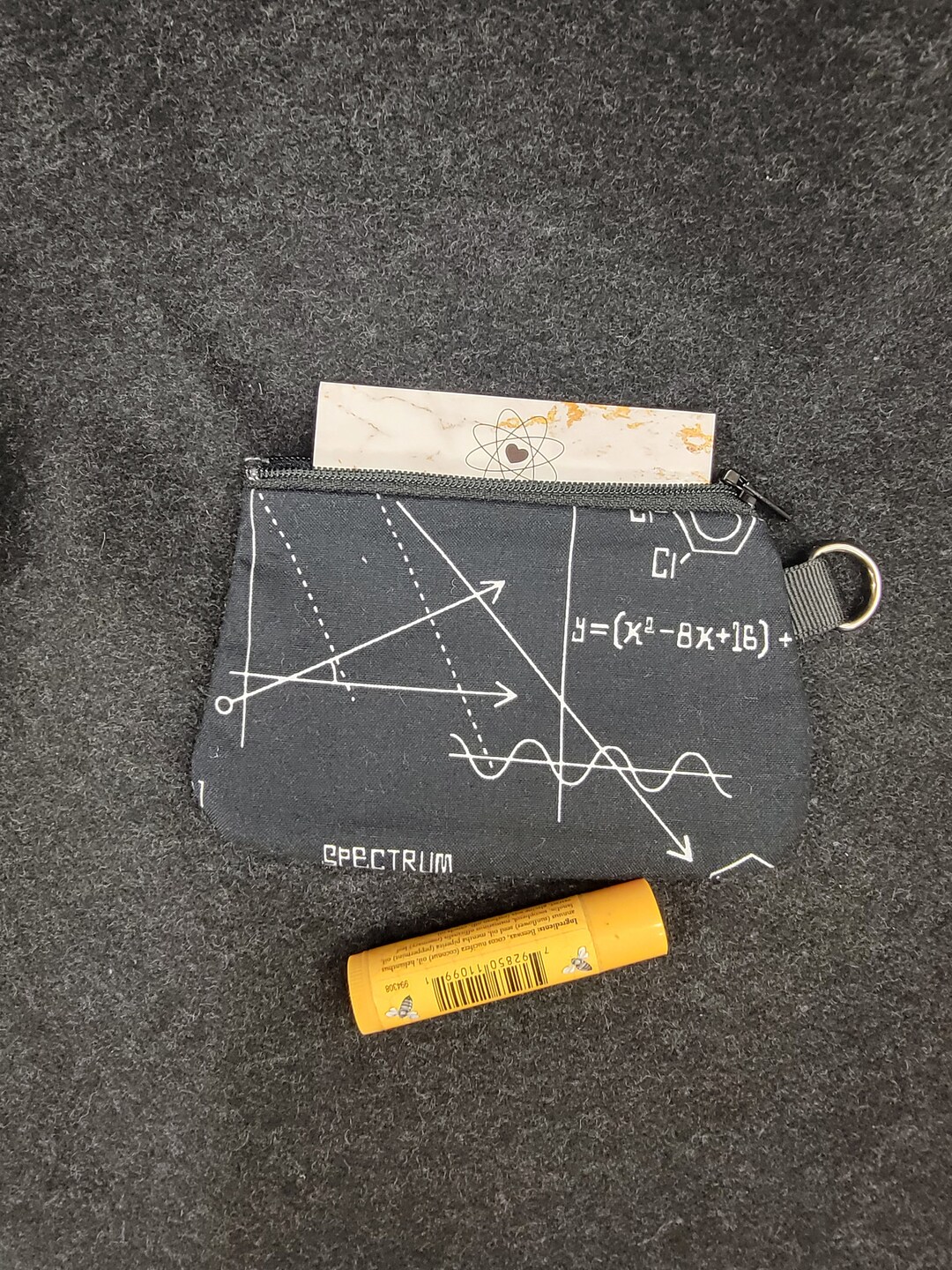 SALE Math Science Formulas - Coin Purse Zippered Pouch - Etsy