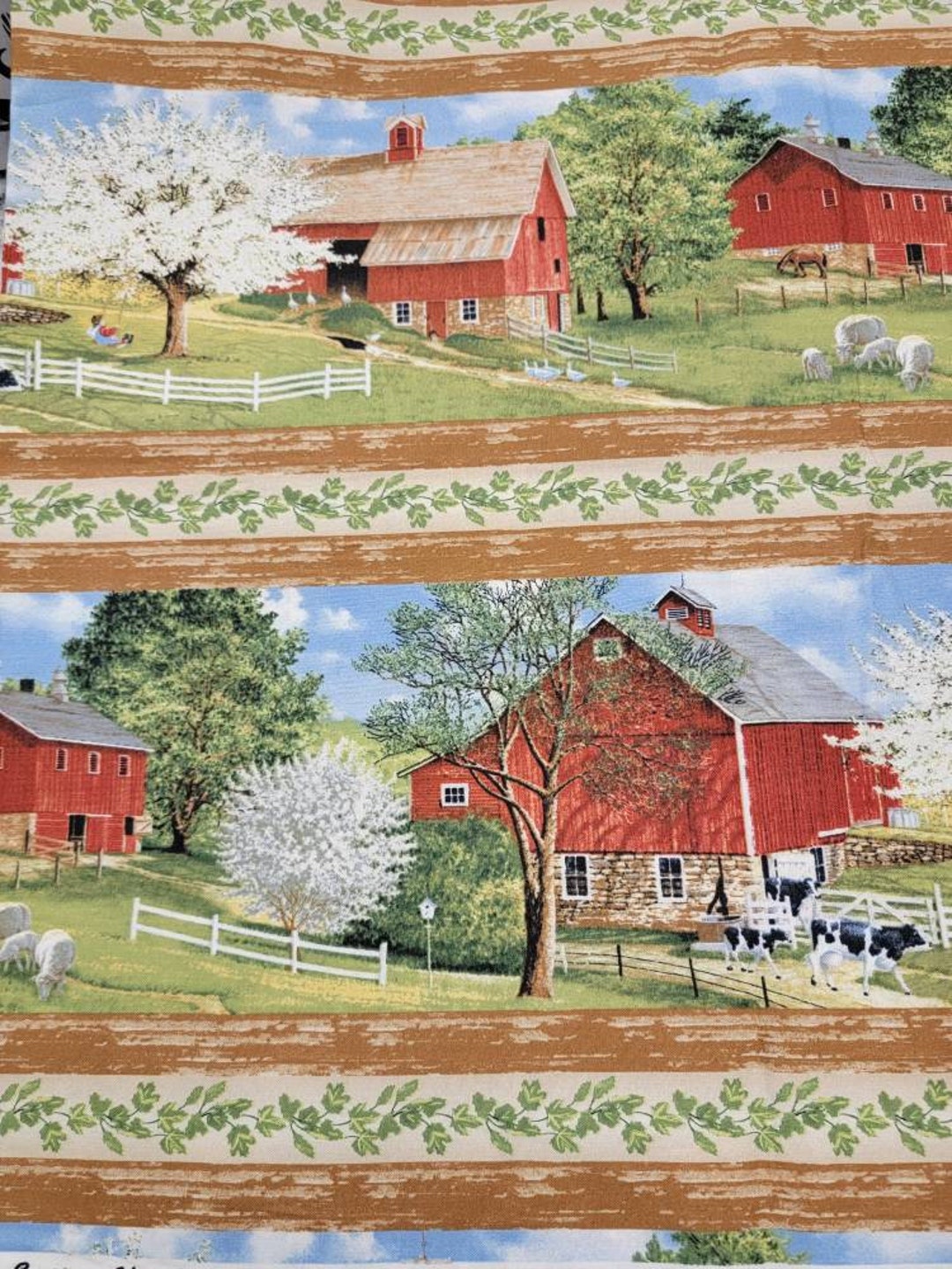 Spring Ahead Country Spring Pattern Designed by John Sloane for ...