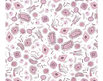 Bacteria Fabric Under the Microscope by Valeriehildebrand Bacteria ...