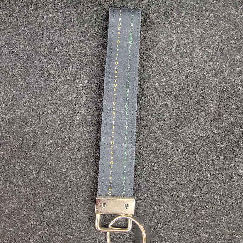 Key Fob With Words - Etsy