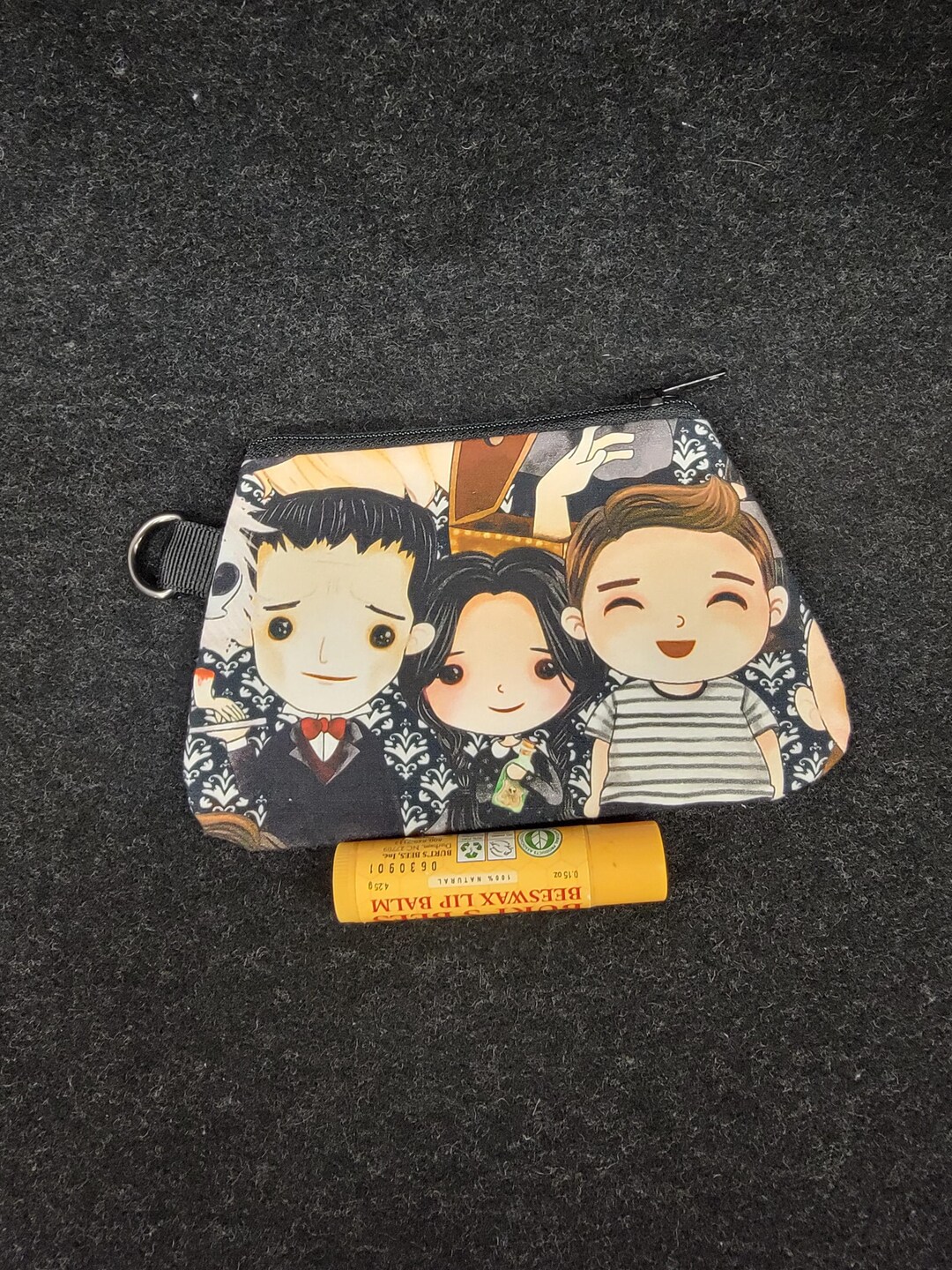 Wednesday Addams Family- Coin Purse Zippered Pouch - Etsy