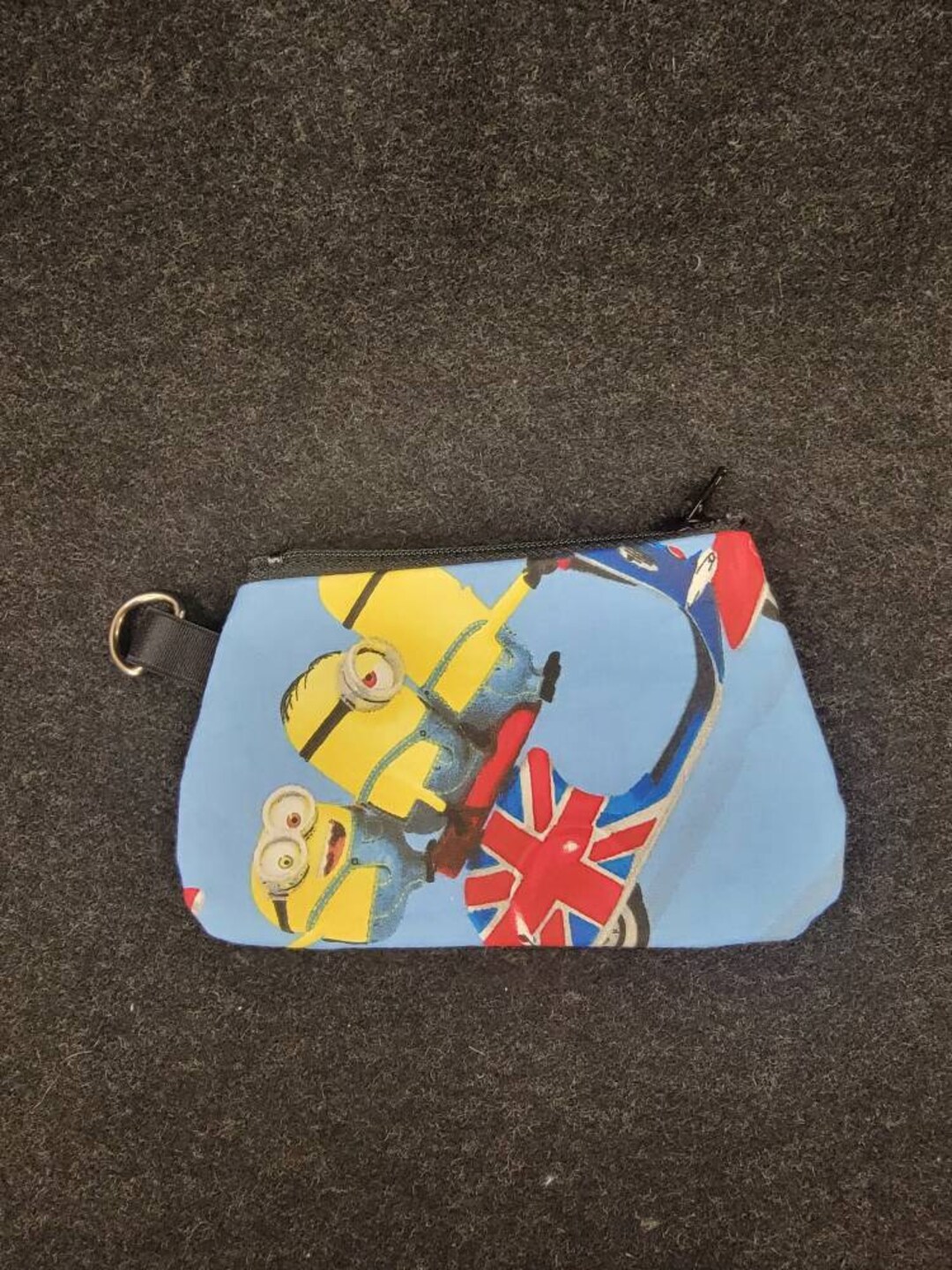 Minions Brittish Flag Cartoon Coin Purse Zippered Pouch - Etsy