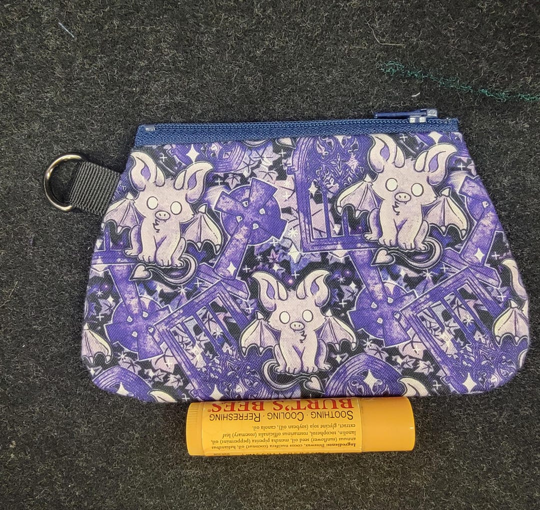Baphomet Purple Goat Demon - Coin Purse Zippered Pouch - Etsy