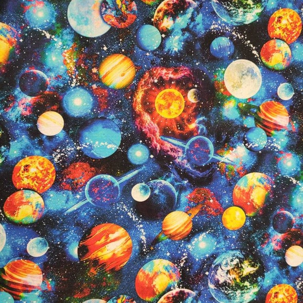 Space Fabric - Etsy