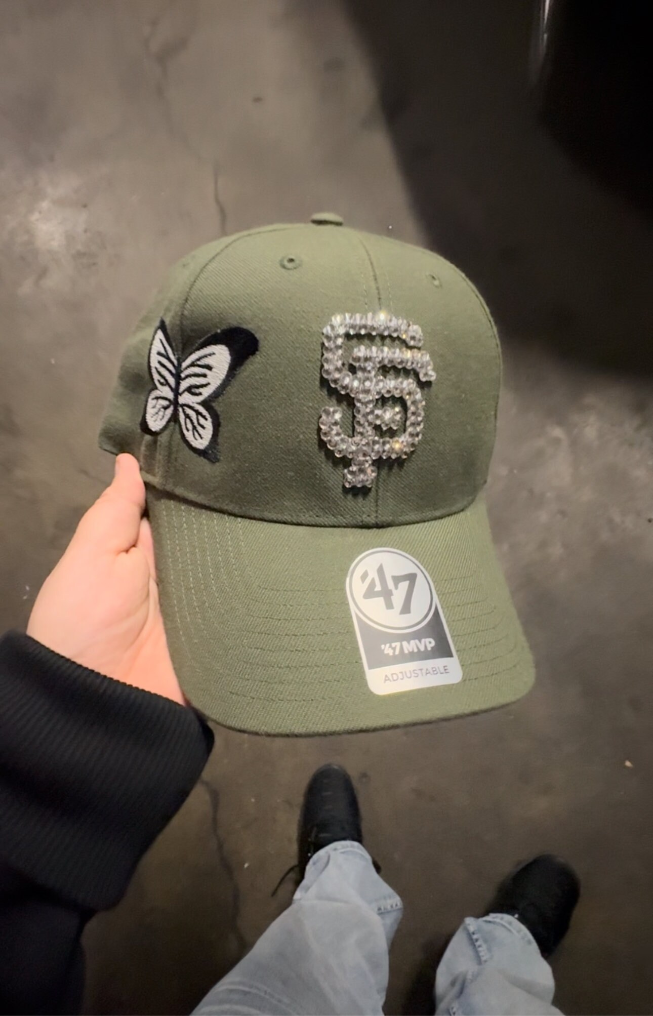 SF Giants Custom Hat - Etsy