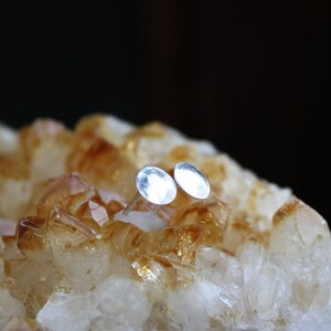 Small Stud Earrings, Tiny Silver Studs, Modern Posts Sterling Silver ...