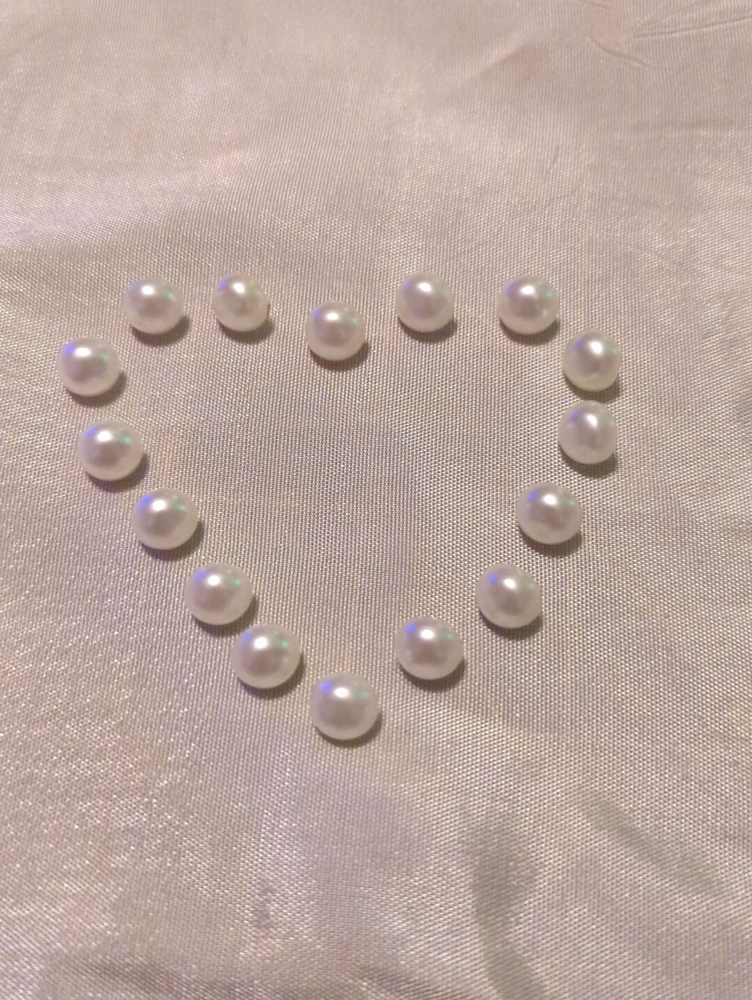 Vintage Ivory Pearl Half Dome Buttons 1/4 8mm Wedding Dress Buttons ...