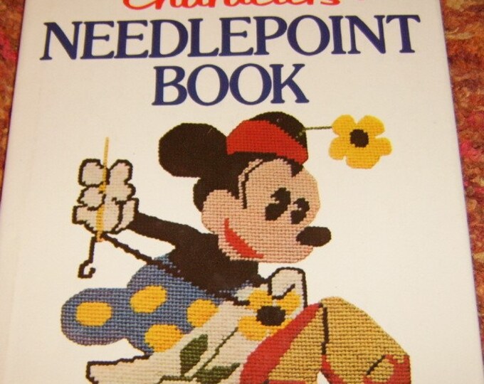 Walt Disney Characters Needlepoint Book of Patterns - Etsy