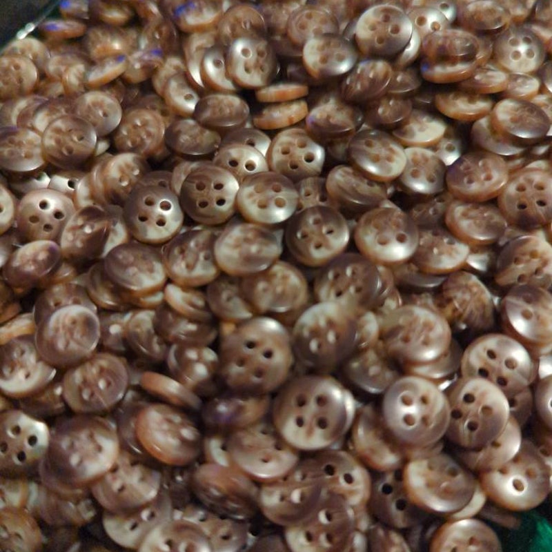 Brown Buttons - Etsy