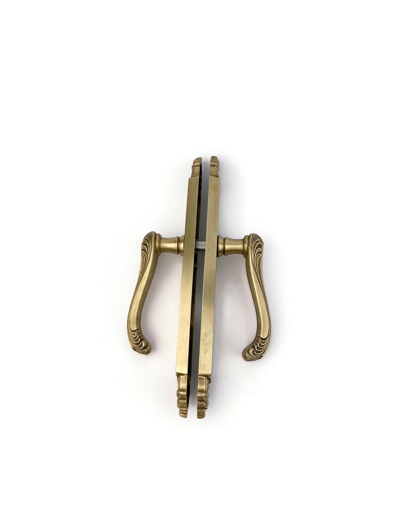 Italian Brass Door Handles With Plates, Embossed Cast Brass Door Plates ...