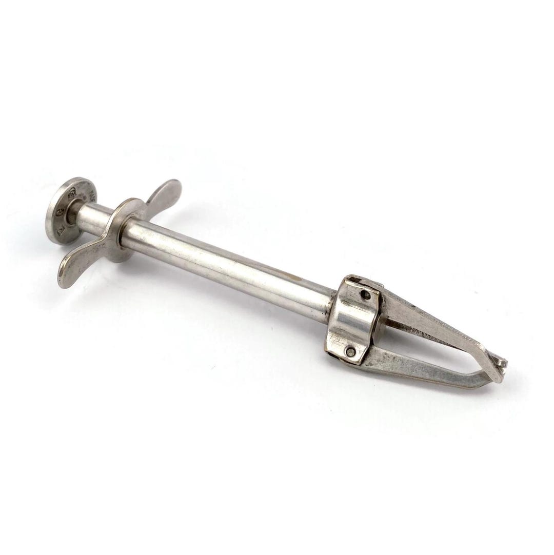 Silver Plated Olive Grabber, Vintage Swedish Serving Accessories ...