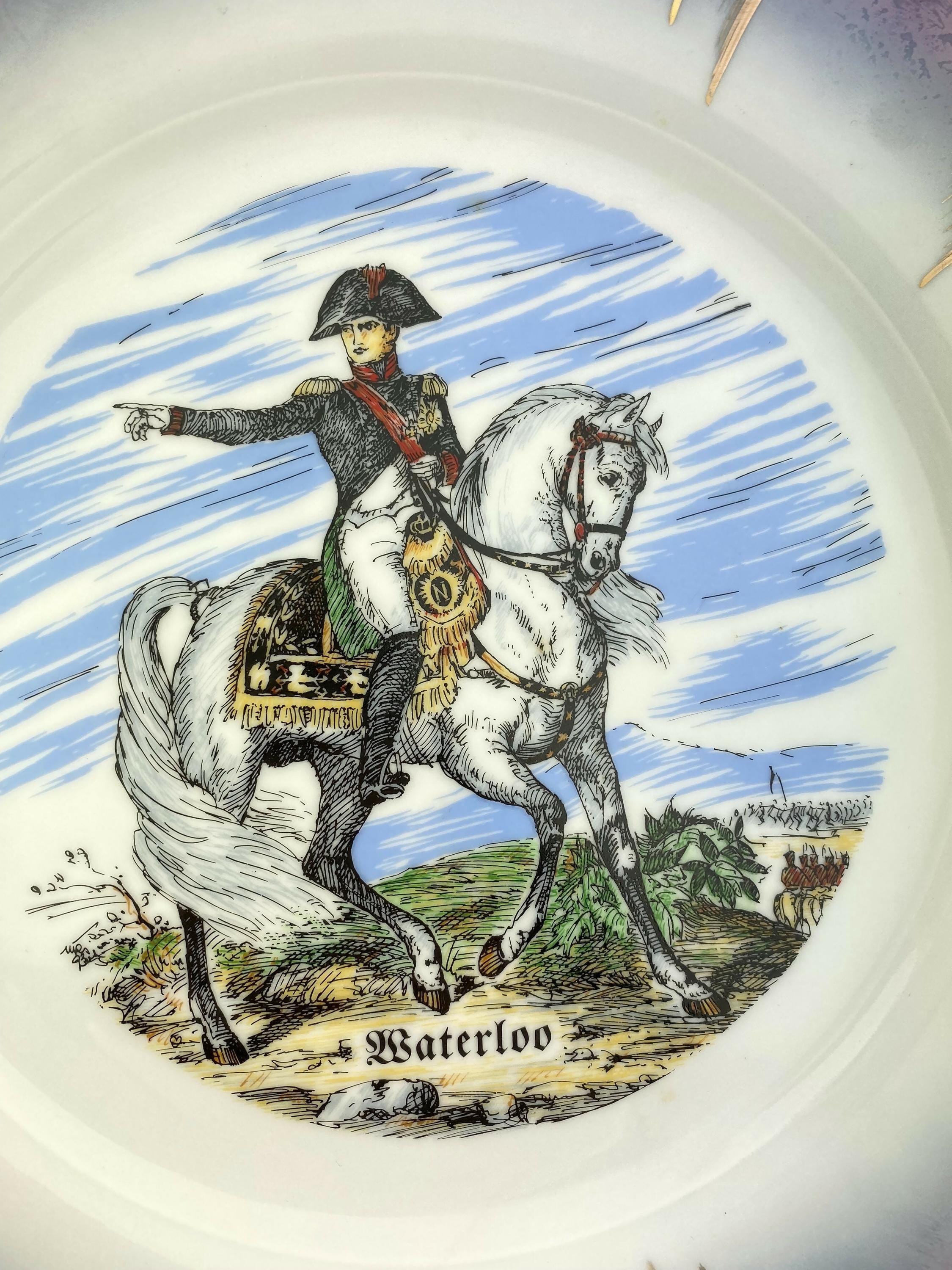Napoleon Bonaparte Wall Plate, Dupont Belgium, Collectible Dish With ...