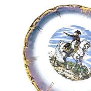 Napoleon Bonaparte Wall Plate, Dupont Belgium, Collectible Dish With ...